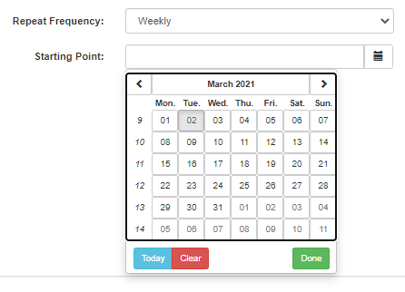 Automatic Calculation of Leave Hours