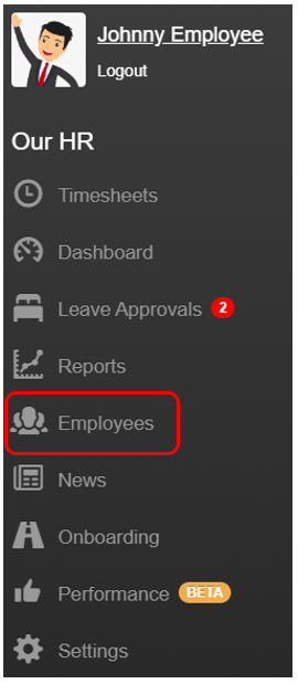 How to add a Note to an Employees' File