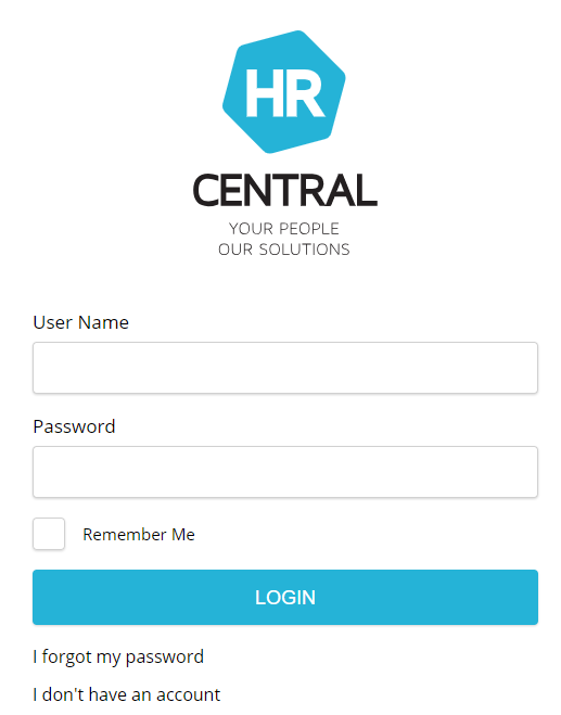 How to Login to HR Central