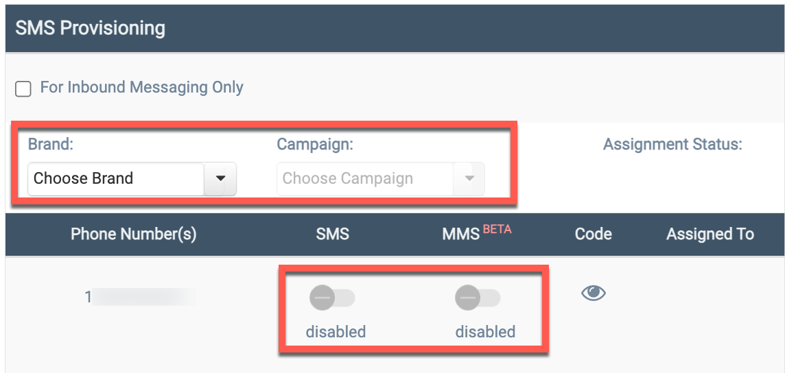 SMS Routing Configuration and Options