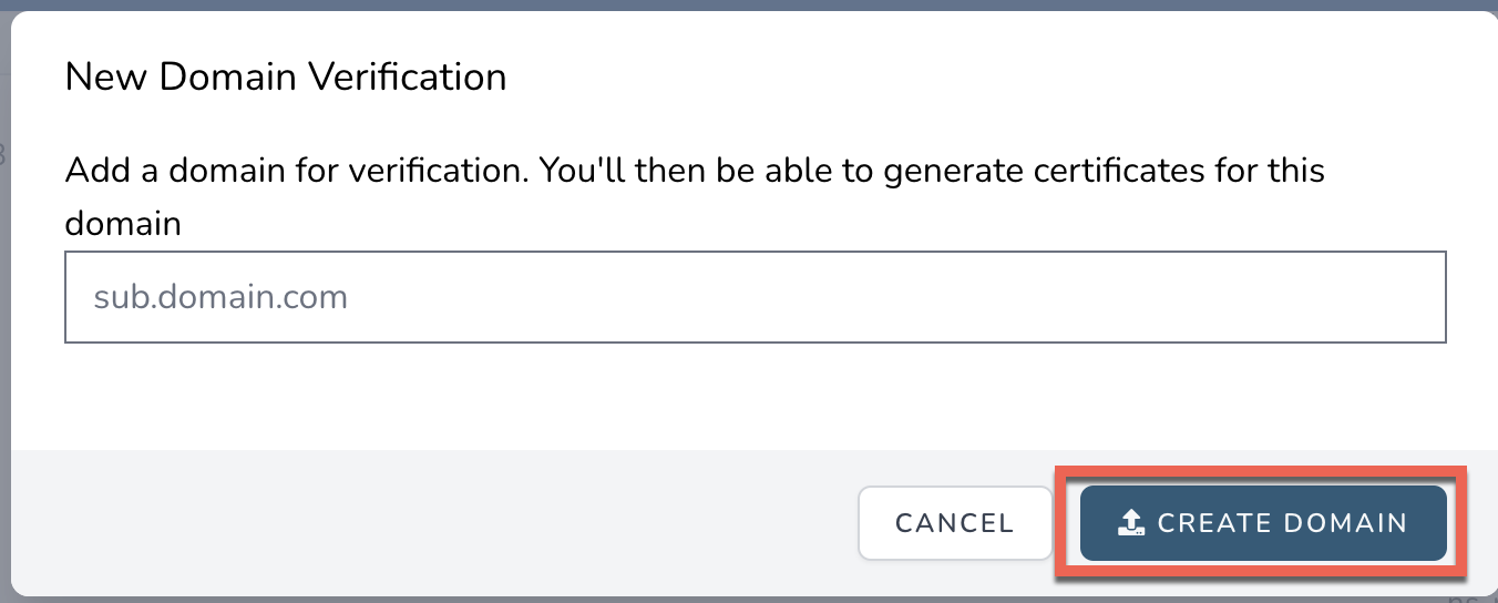 Custom Domains & SSL Certificates