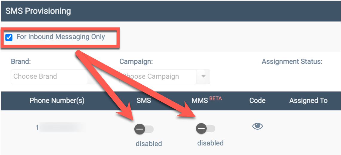 SMS Routing Configuration and Options