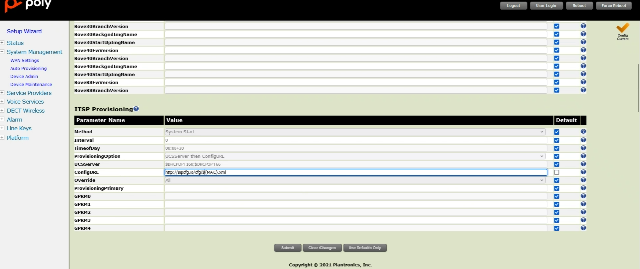 Poly Manual SkySwitch Provisioning Server Process