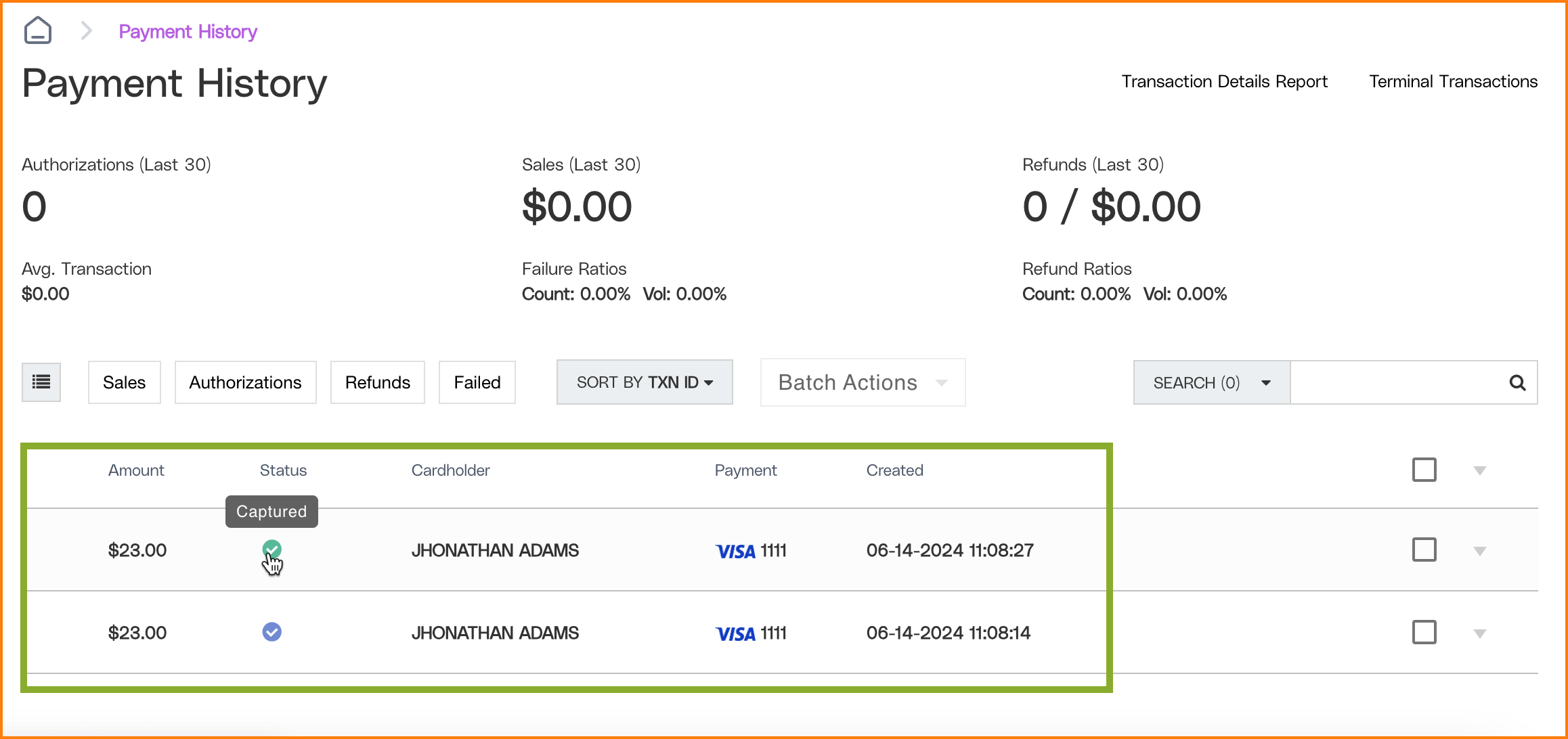 Personify Payments — FAQs