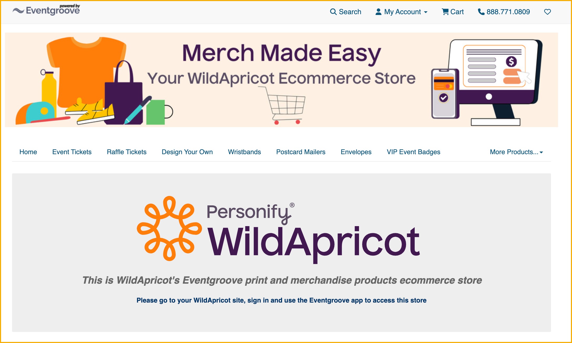Creating custom merchandise with Eventgroove