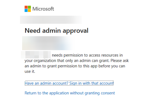 [Microsoft 365] How to resolve the "Need Admin Approval" error