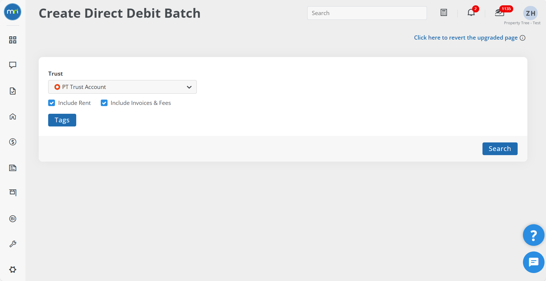Create Direct Debit Batch