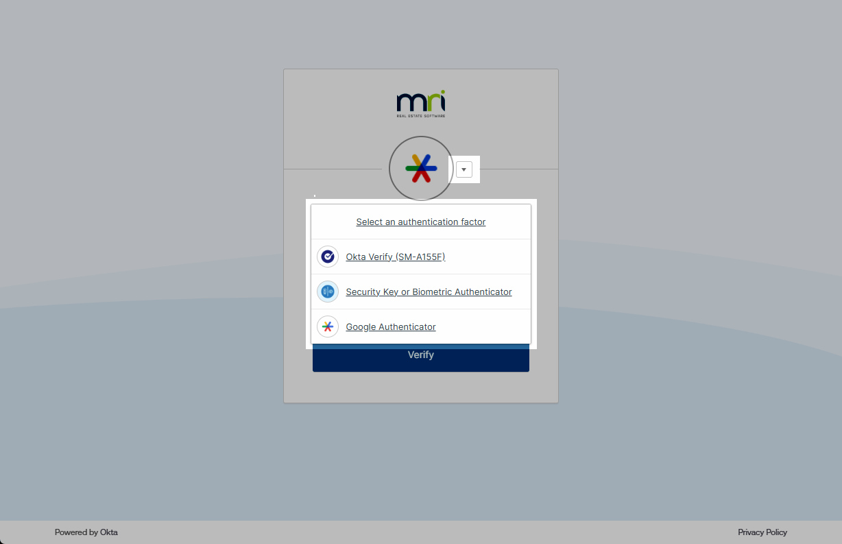 Manage MFA setup on a new device