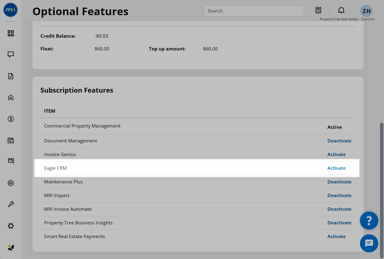 Integrate with Eagle CRM
