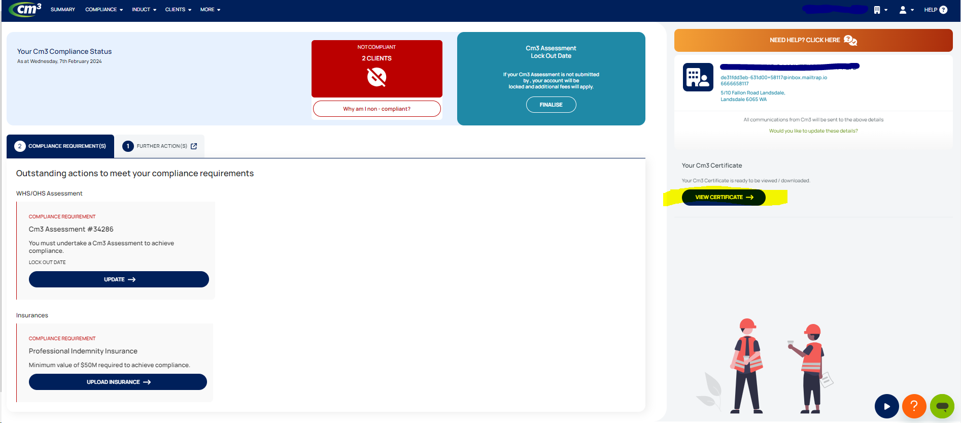 Where is my Cm3 Certificate? – Help Centre
