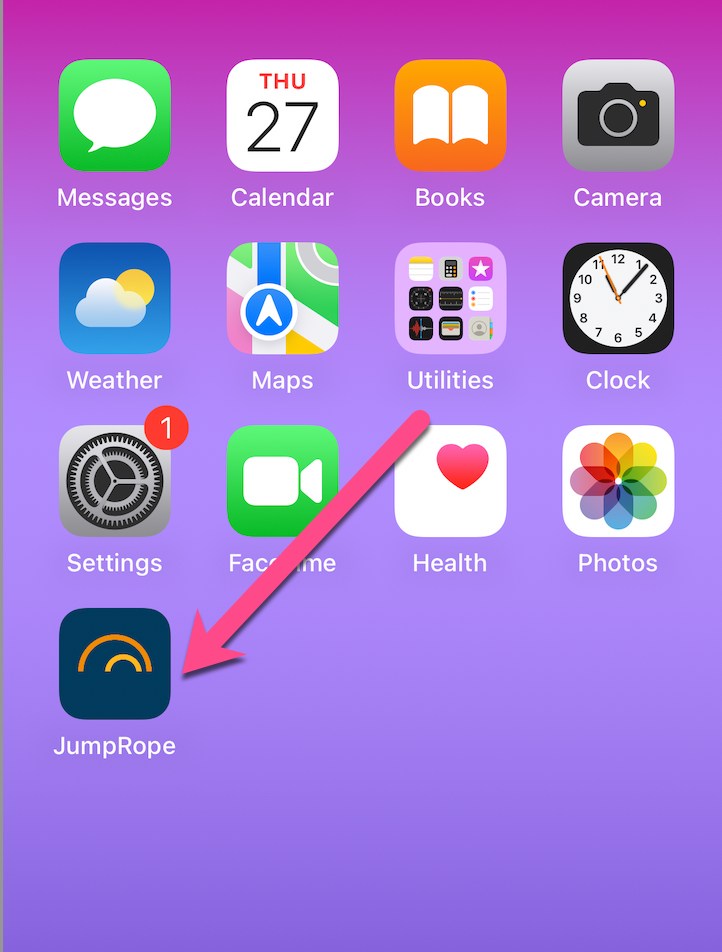 How to - Add a shortcut to JumpRope login page on your mobile device ...