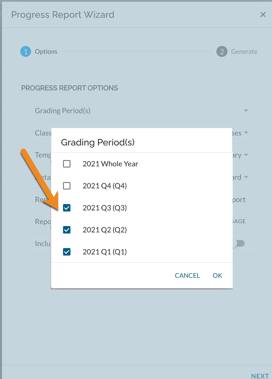 How to - Create a Progress Report that includes Multiple Grading ...