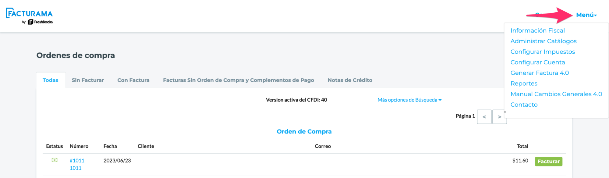 ¿Cómo funciona la aplicación de Facturama en Shopify?