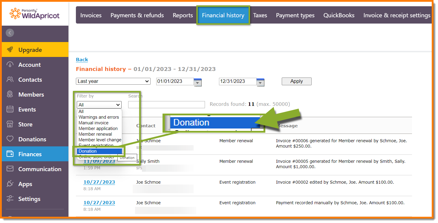 Getting started with donations