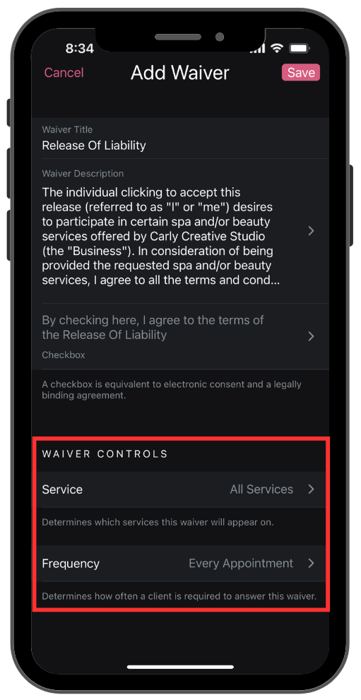 How to Create & Manage Waivers