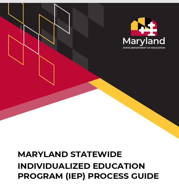 Maryland Statewide IEP Process Guide - July 2025