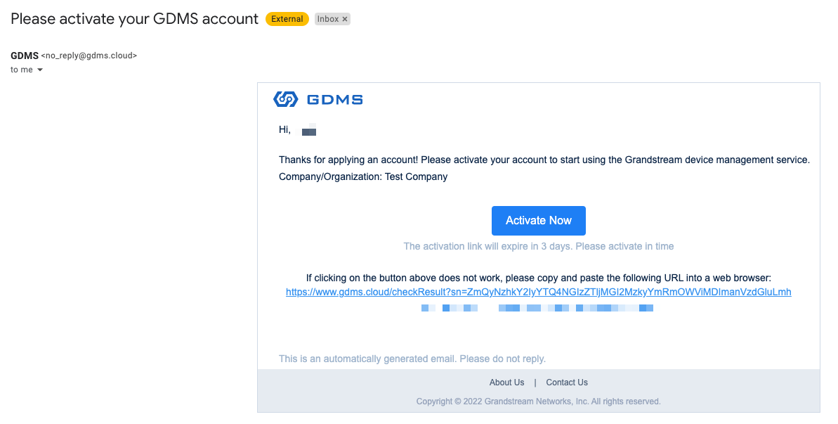 How to sign up for GDMS