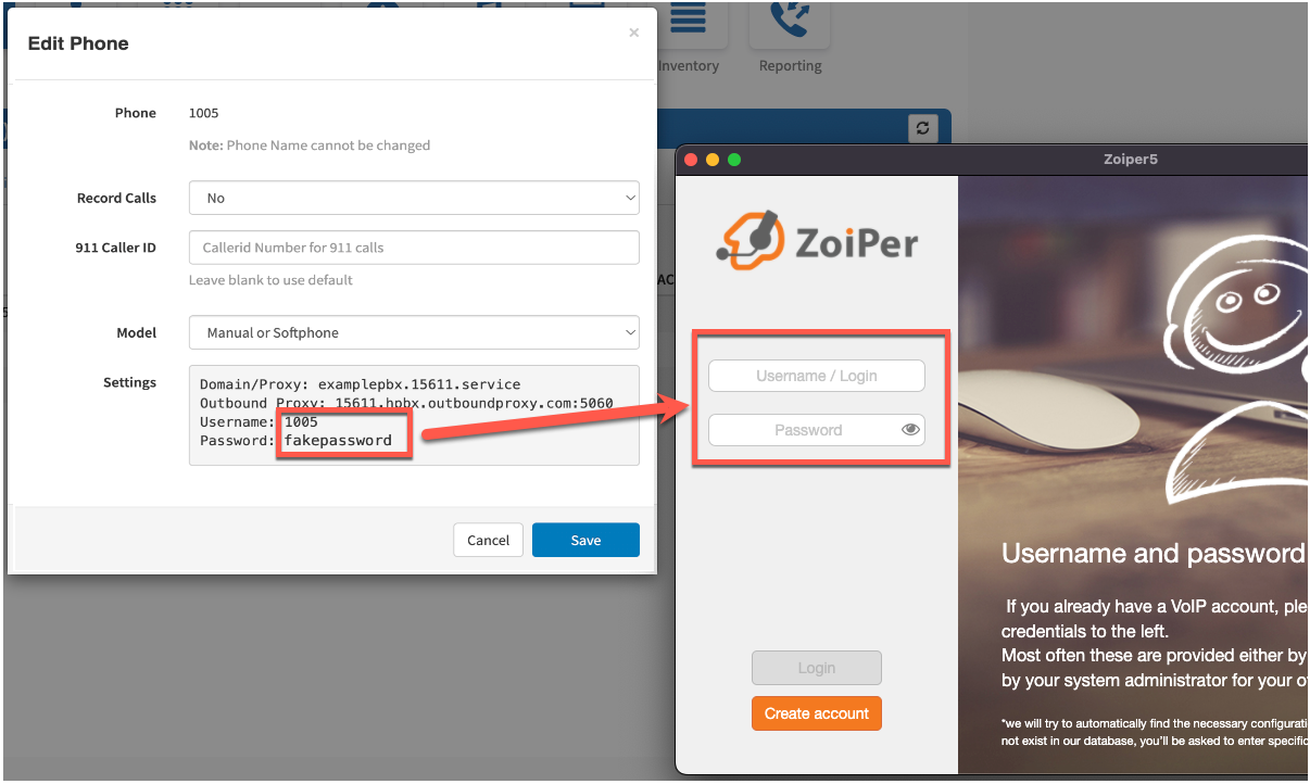 Zoiper Configuration