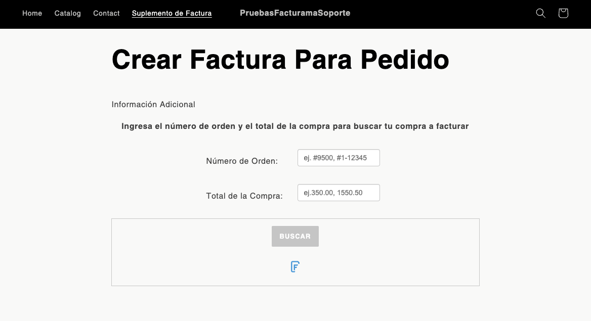 ¿Cómo funciona la aplicación de Facturama en Shopify?