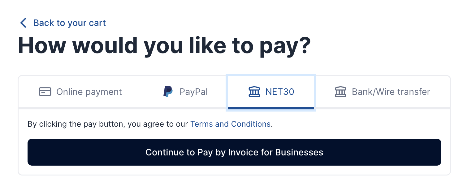 Paiement par facture