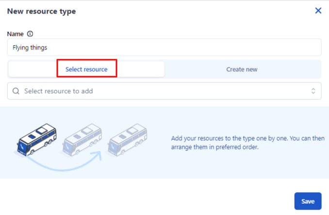 New Resource Management