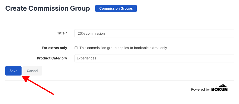 Define different commission for each product in the Marketplace