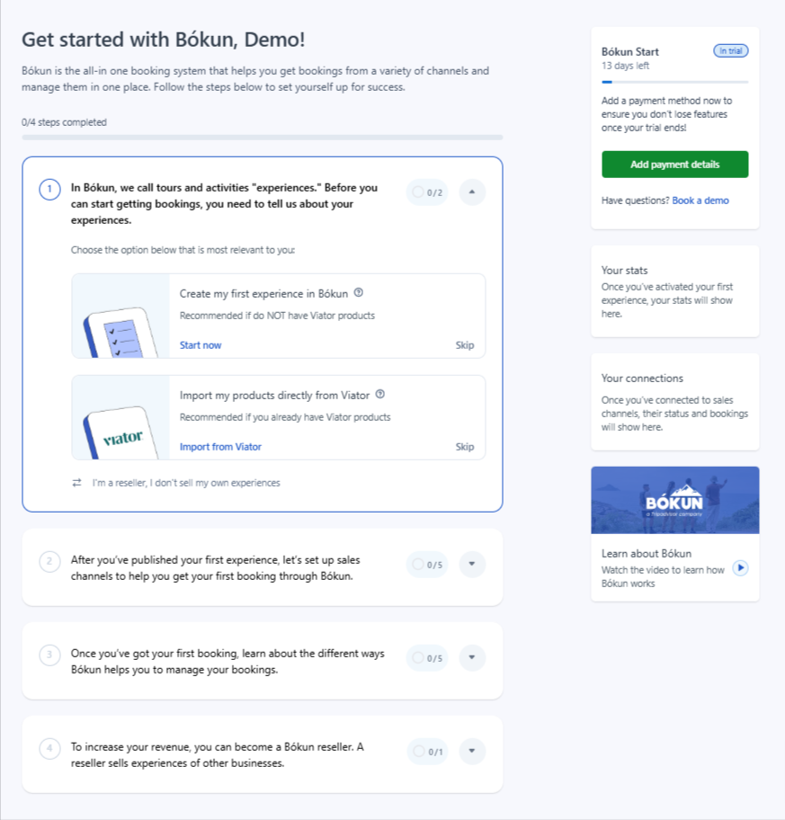 Let's get you started with our new Onboarding hub