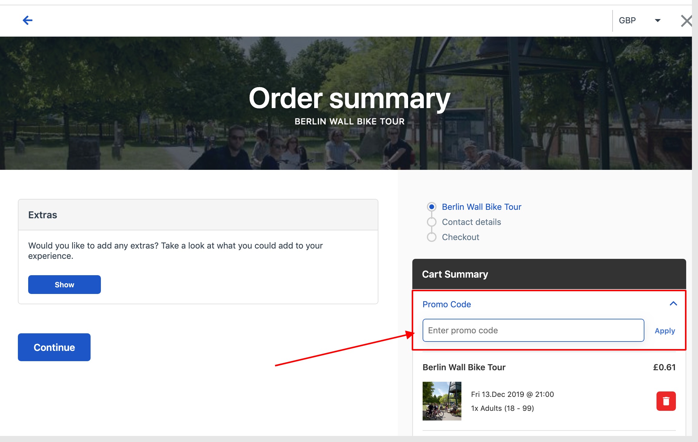 Promo codes: How to add promo codes in Bókun