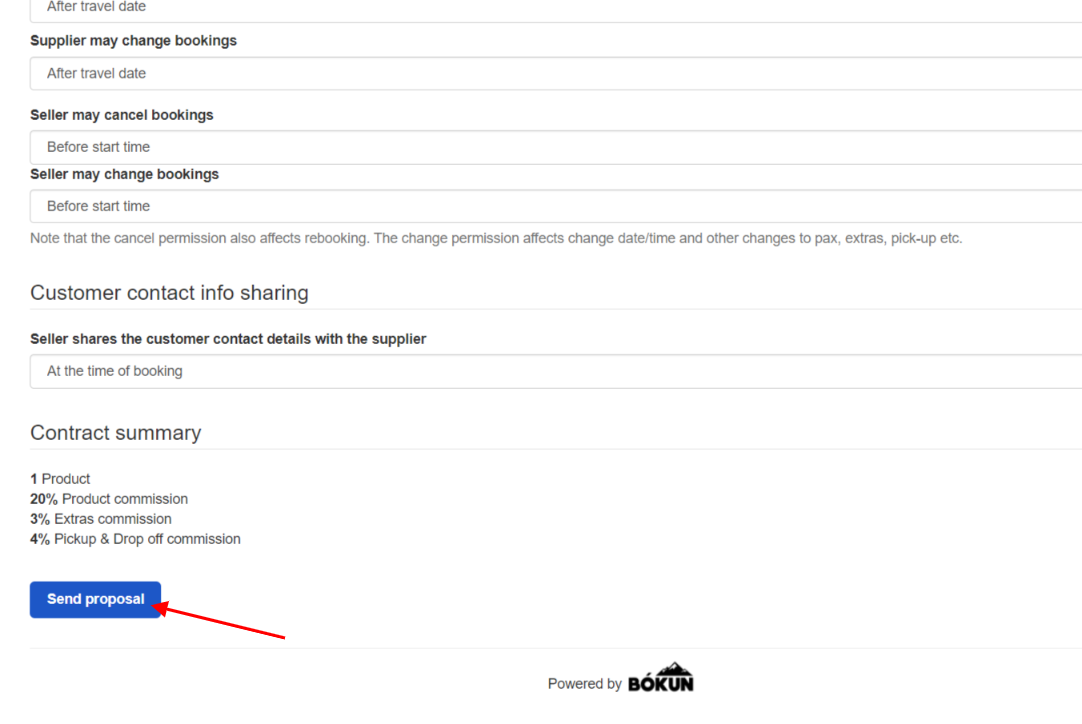 How to update contract terms on existing Marketplace contracts