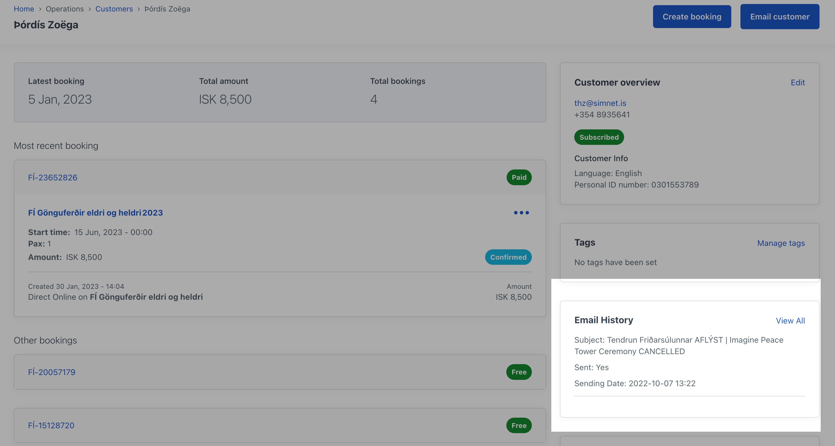 How to manage your customers