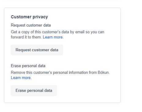 How to manage your customer’s personal data