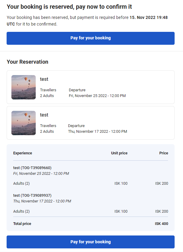 How to create a payment link