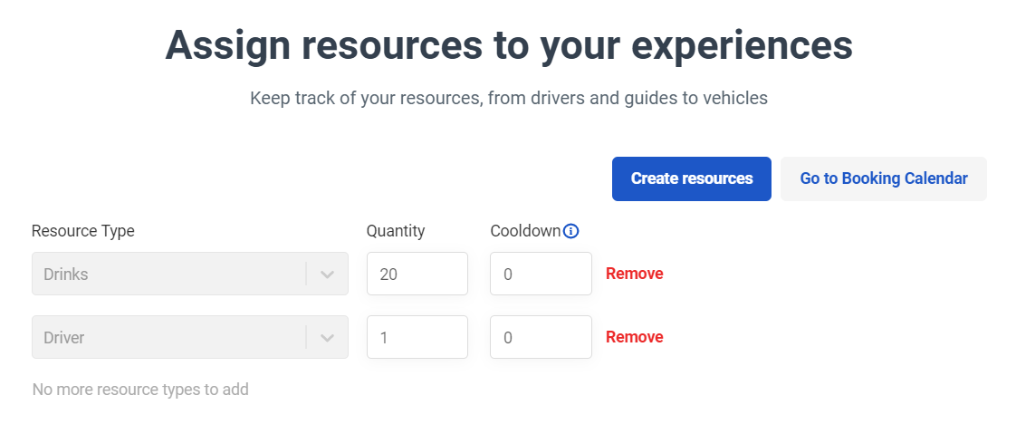 How to create an experience