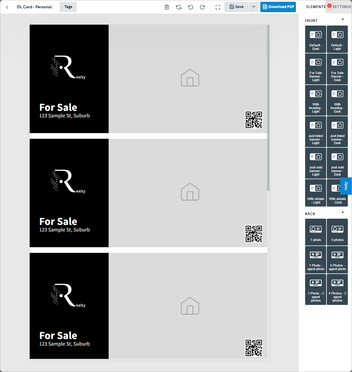 Create DL Cards