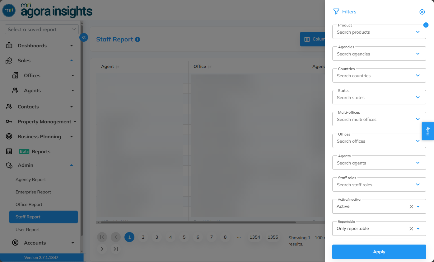 Understand staff reporting