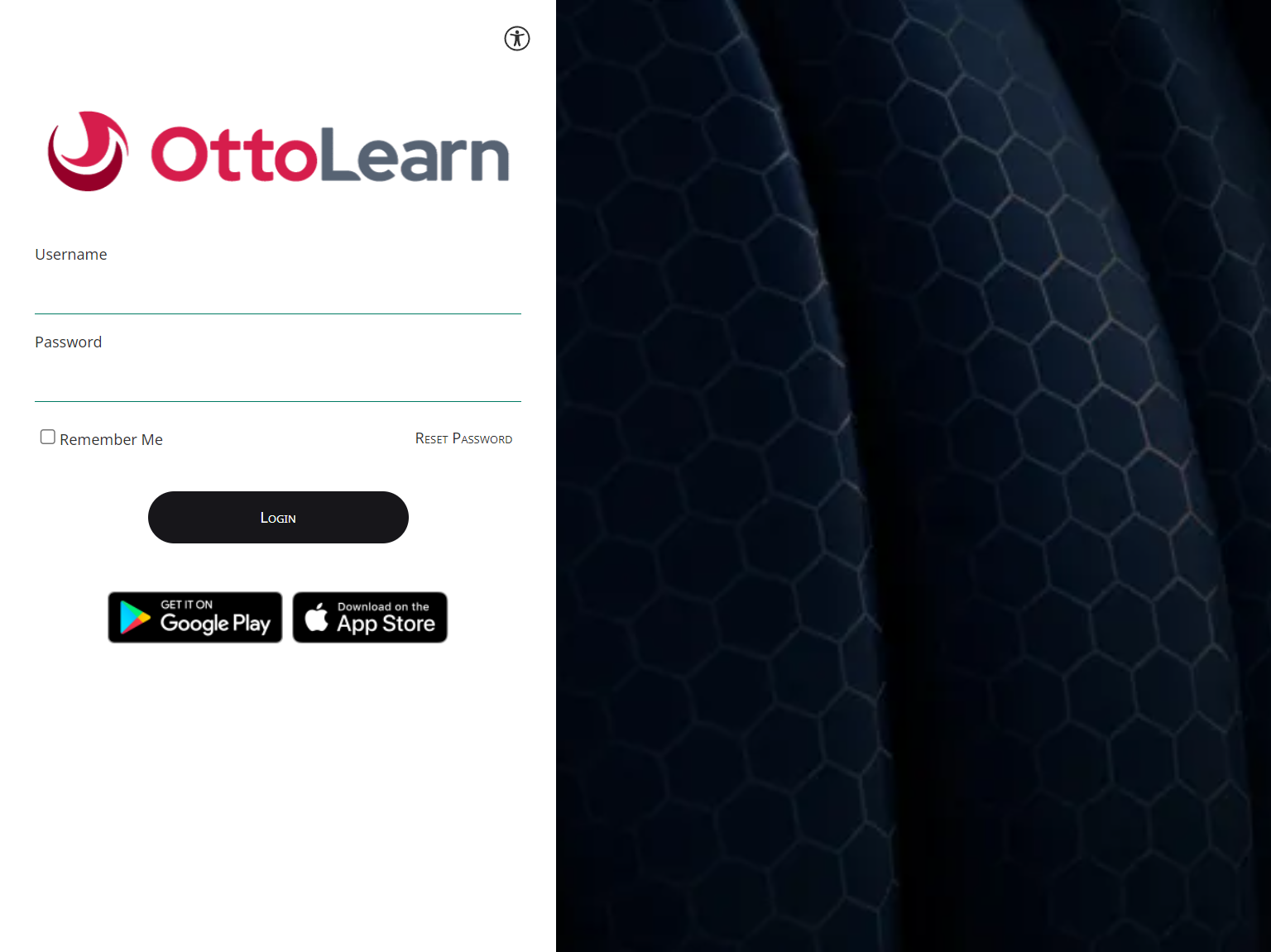 Learner Login Page