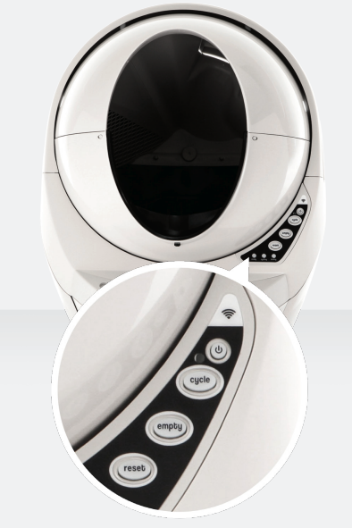Litter-Robot 3 Programming Button Functions