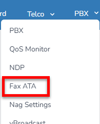 Fax ATA Page