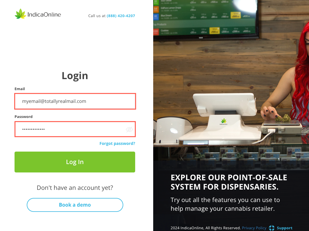Signing Into Your Account