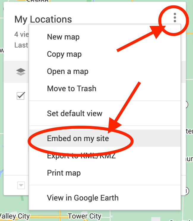 Adding a map with multiple locations on your website