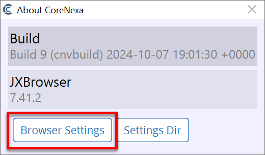 CoreNexa Desktop/Browser - Call History