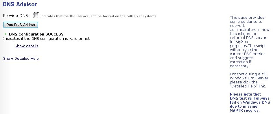 Diagnostics: Built In Diagnostic Tools