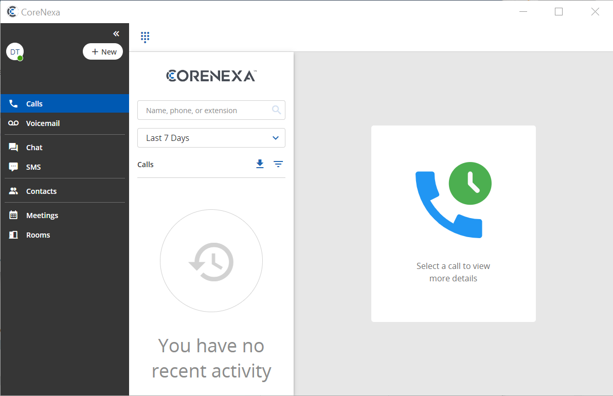 Getting Started on CoreNexa Desktop/Browser Client