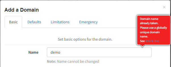 Best Practices for Managing a Domain