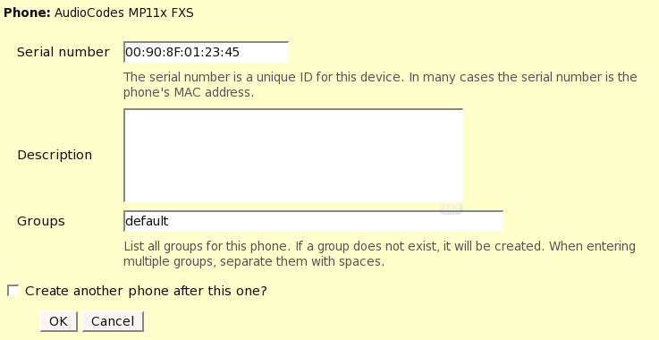 Gateways: Configuring AudioCodes Gateways