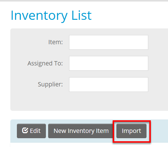 Inventory