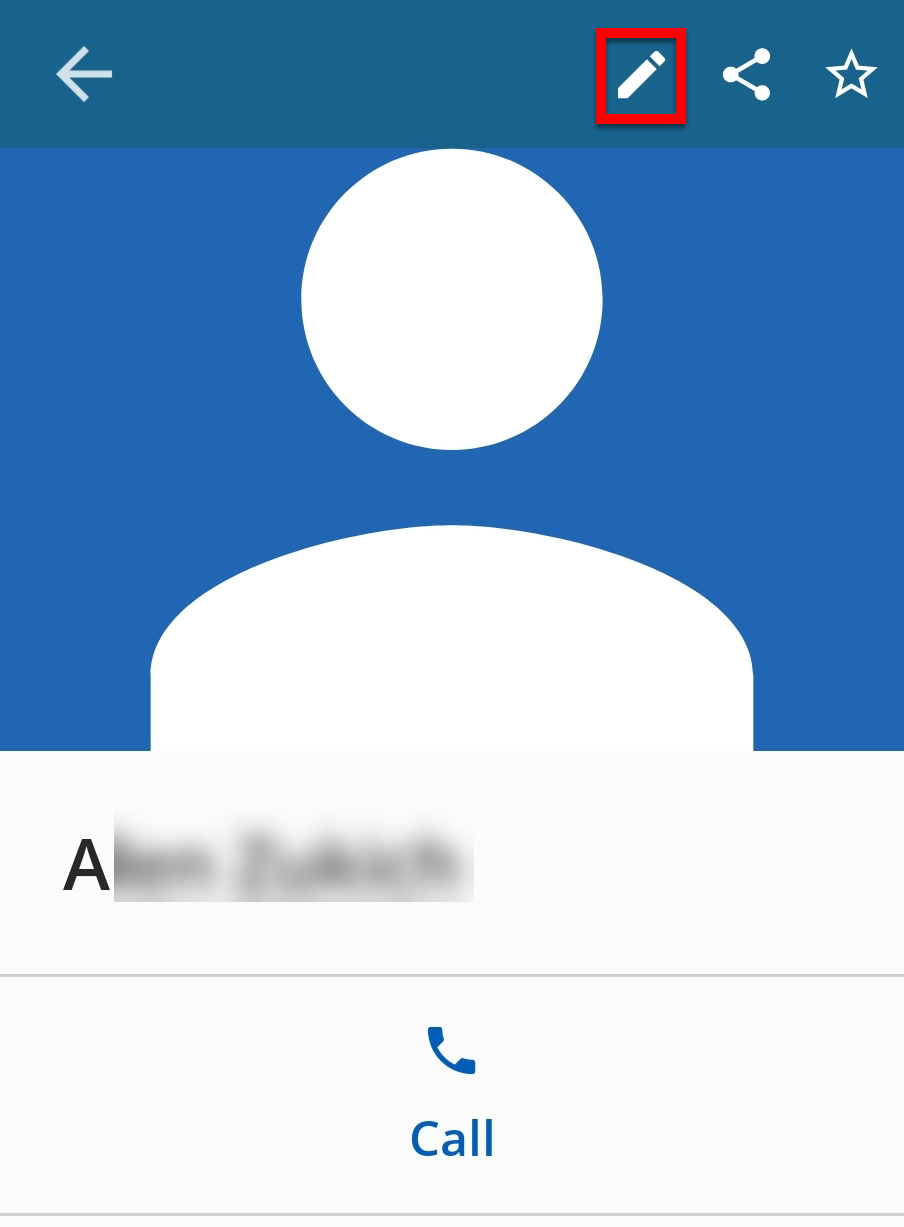 CoreNexa Mobile App - Contacts
