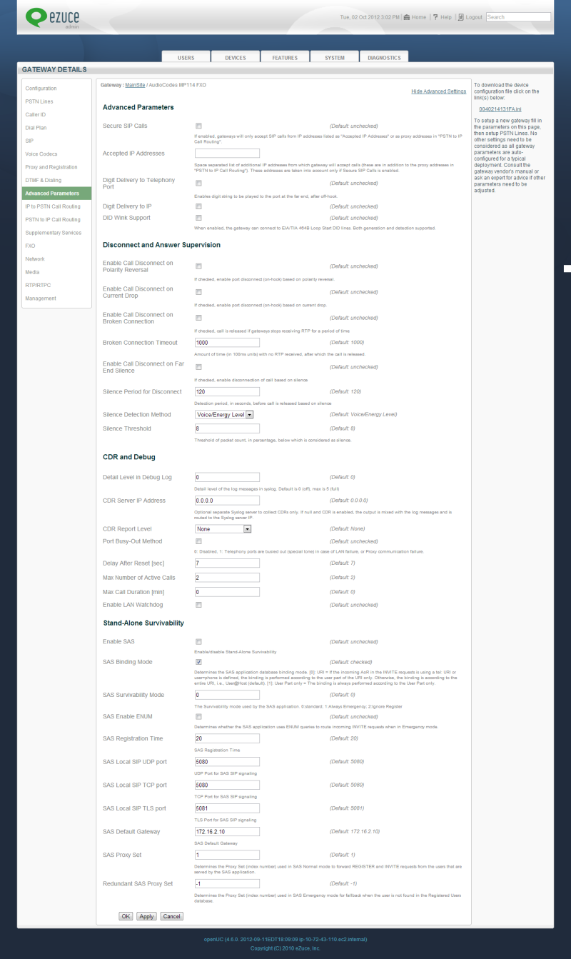 Configuring: Gateway Preparation - Adding Gateways