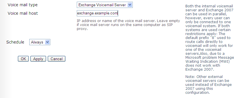 System: Integration with Microsoft Active Directory and Exchange 2007