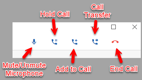 CoreNexa Desktop/Browser - Calling